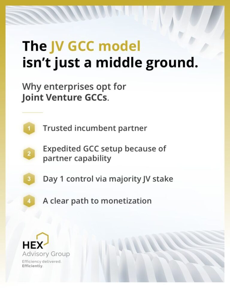The JV GCC Model isn't Just a Middle Ground - Hex Advisory Group